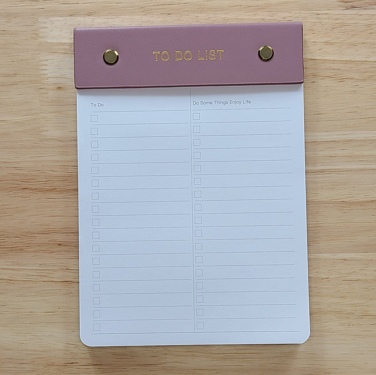 Refillable Notepads, To Do List, Weekly Goal Planner – BAMF Design Studio