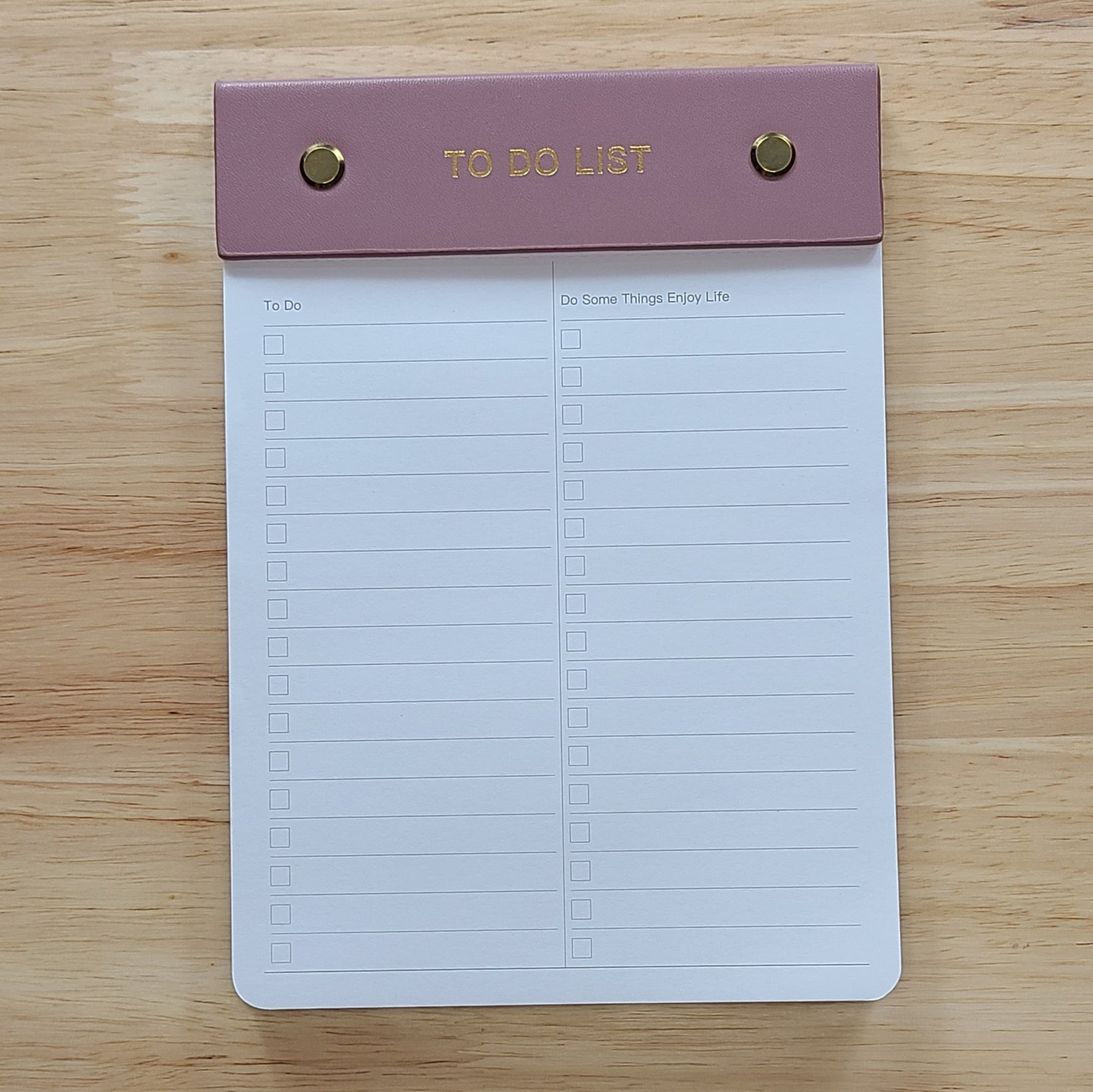 Refillable Notepads, To Do List, Weekly Goal Planner – BAMF Design Studio