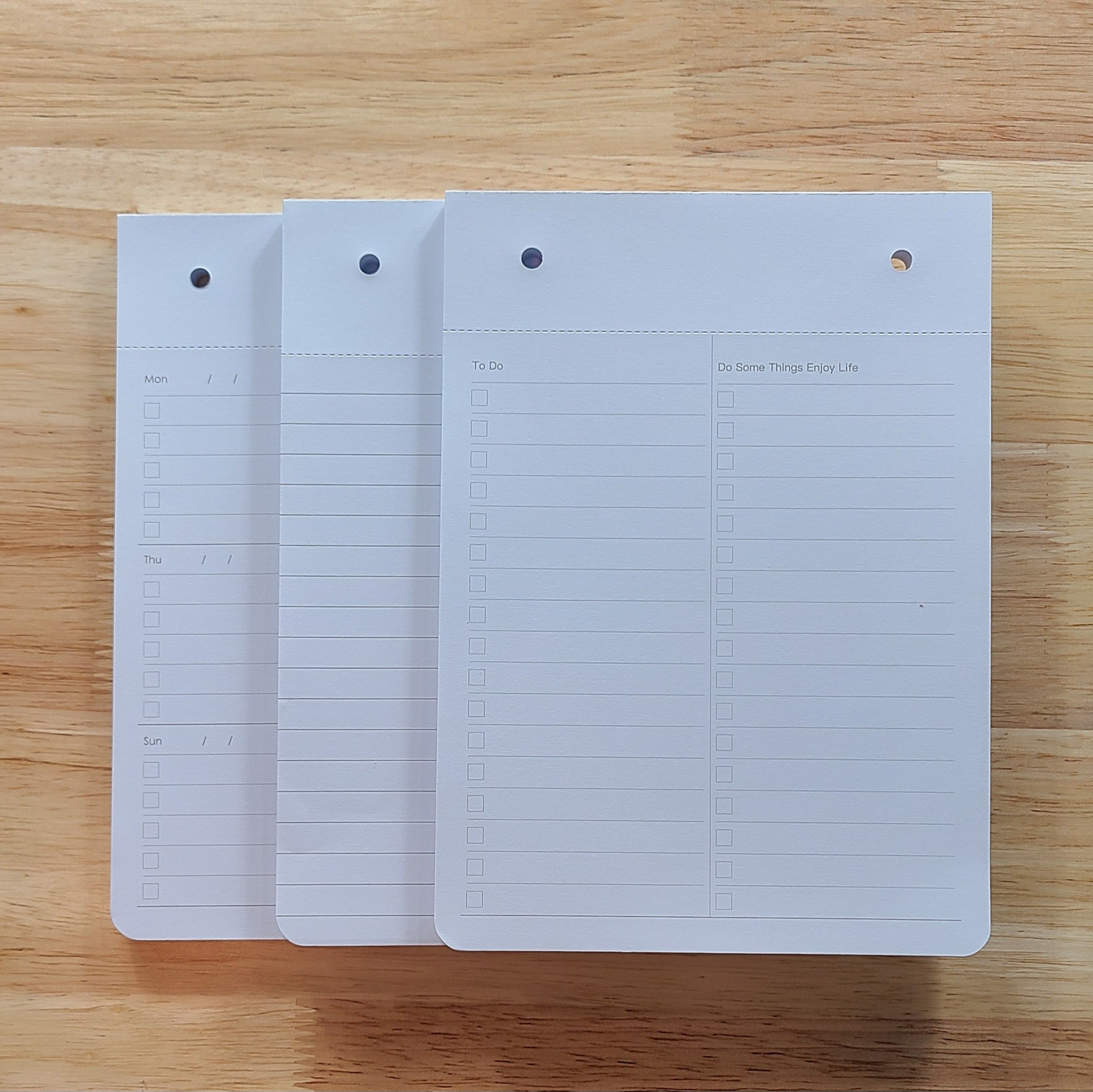 Pages for Refillable Notepad – BAMF Design Studio