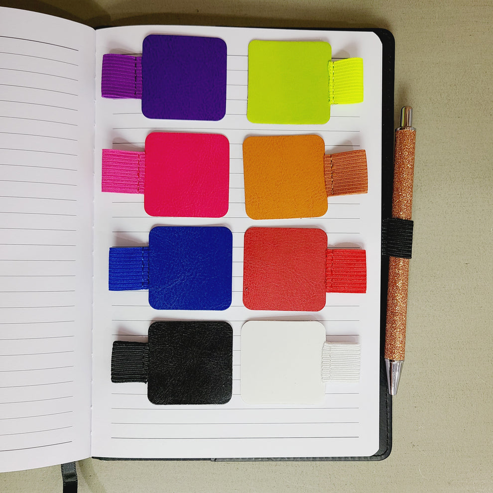 Journal Pen Loop, Elastic Loop, Leather Pen Holder, Pencil Holder ...