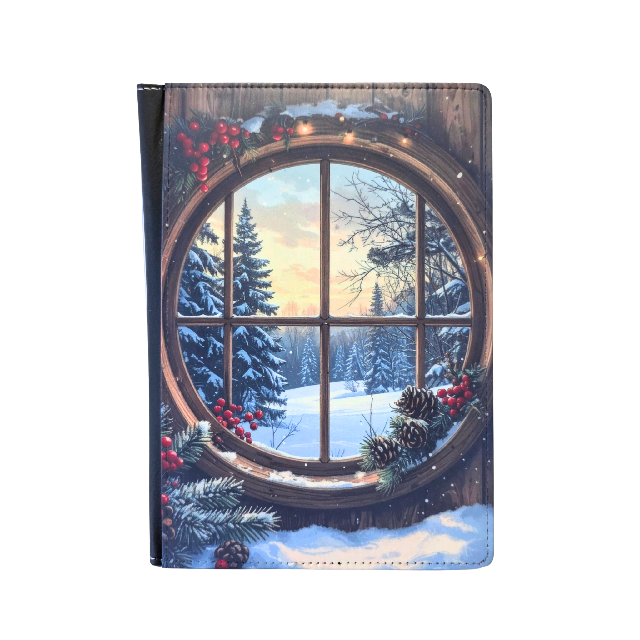 Winter Window Rustic Journal – BAMF Design Studio