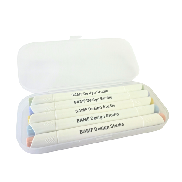 Dual Tip Pastel Highlighter Set – BAMF Design Studio