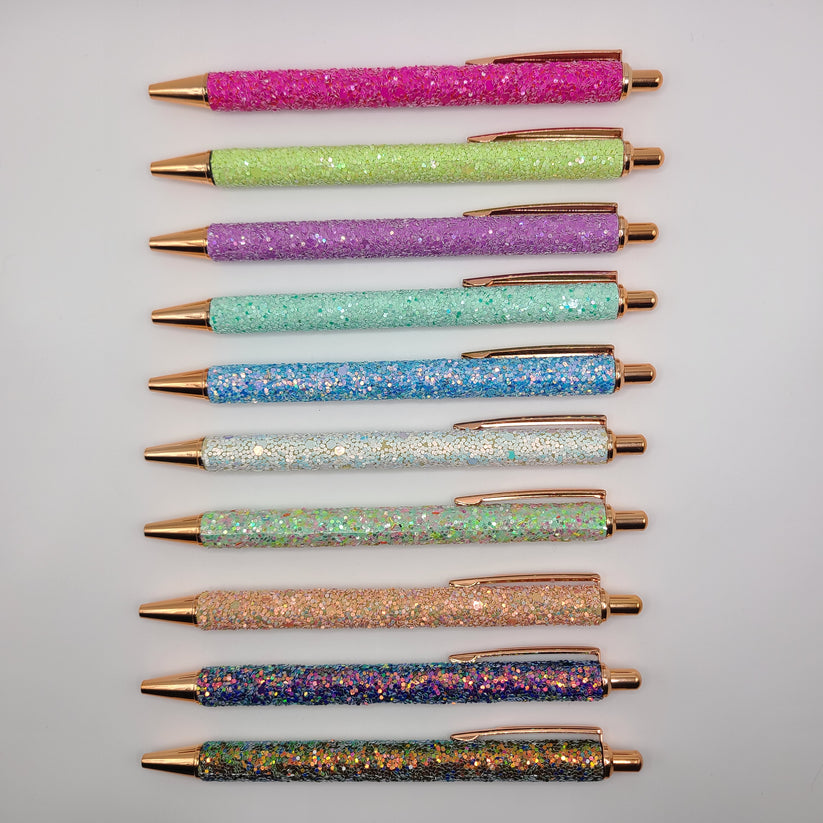 Chunky Glitter Pen, Ballpoint Pen, Fancy Pen, Writing Pen, Journaling ...