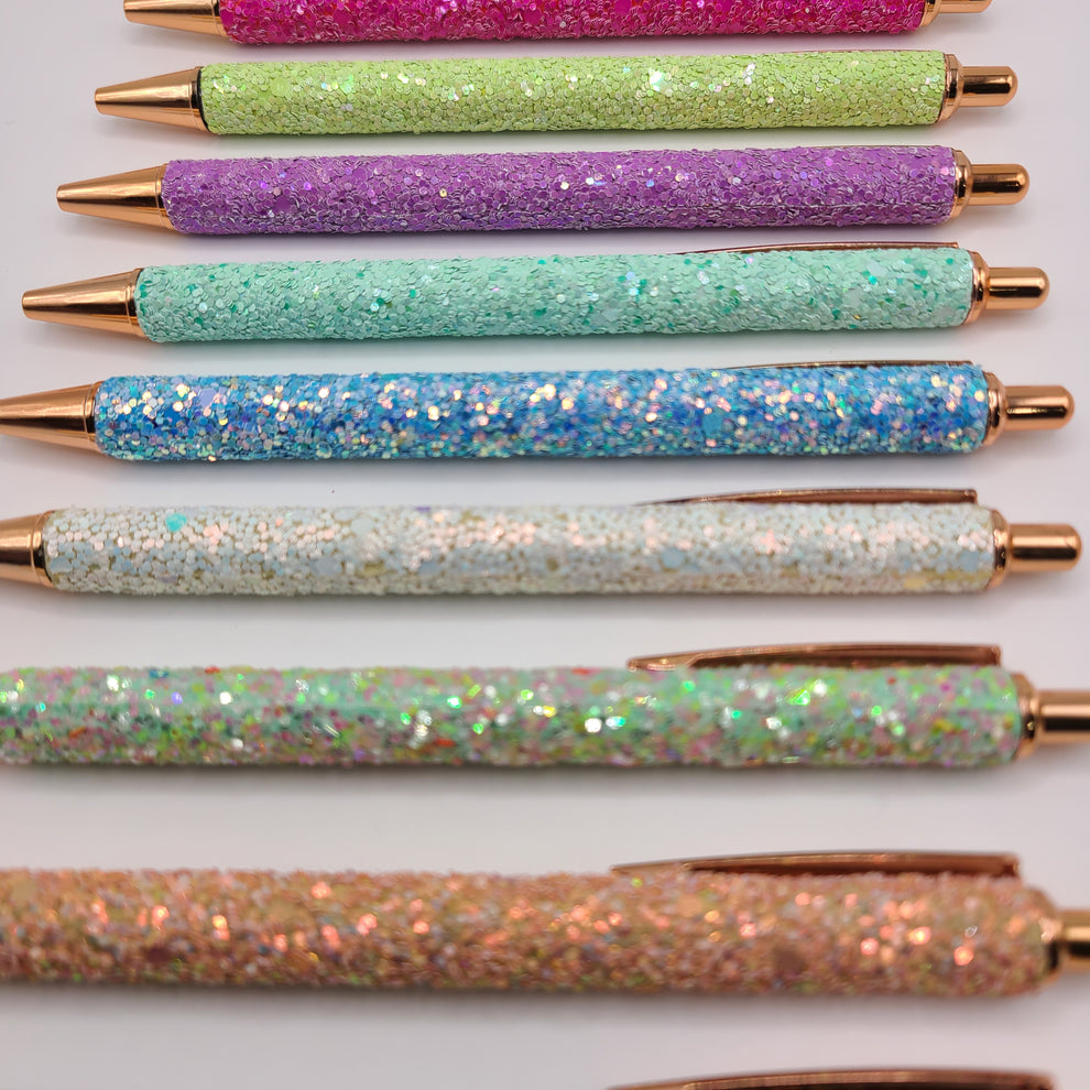 Chunky Glitter Pen, Ballpoint Pen, Fancy Pen, Writing Pen, Journaling ...